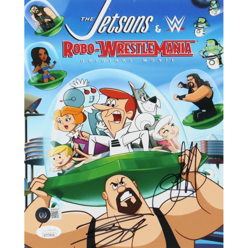 Big Show & Tiffany Signed "The Jetsons & Robo-Wrestle Mania" 8x10 Photo ...