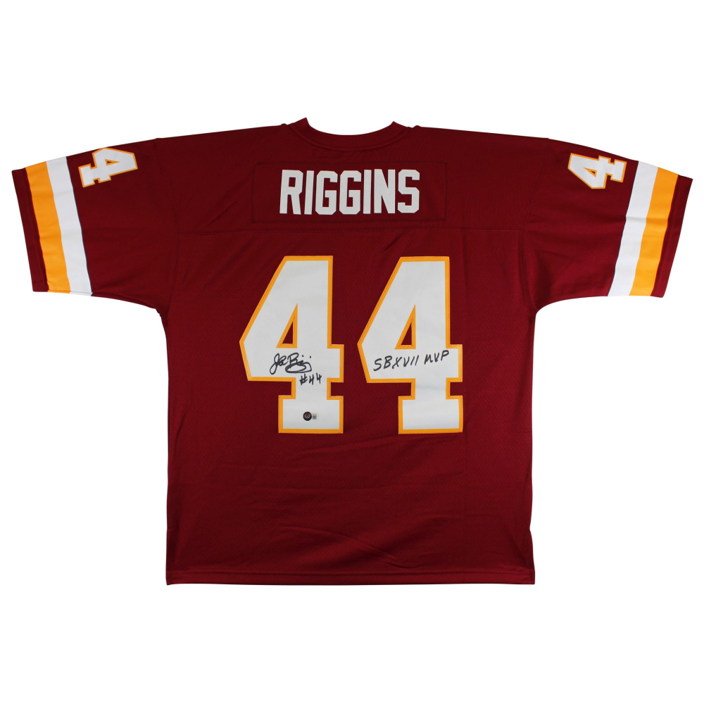 John Riggins Signed Jersey Inscribed "SB XVII MVP" (Beckett) | Pristine ...