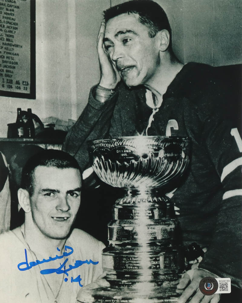 Dave Keon Signed Maple Leafs 8x10 Photo (Beckett) | Pristine Auction