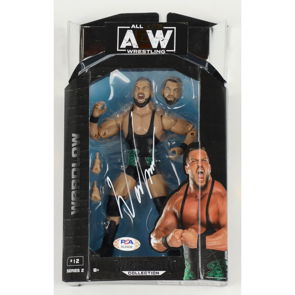 Wardlow Signed AEW Action Figure (Beckett & PSA) | Pristine Auction