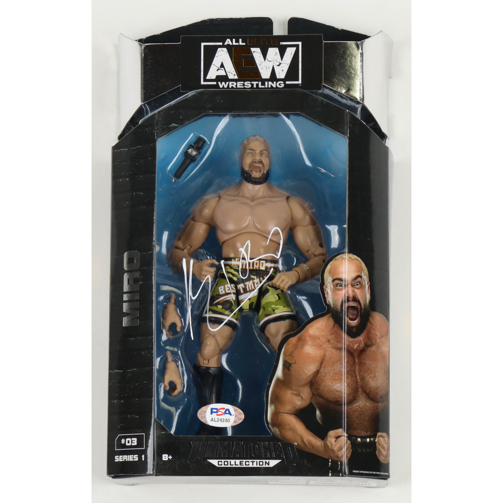 Miro Signed AEW Action Figure (Beckett & PSA) | Pristine Auction