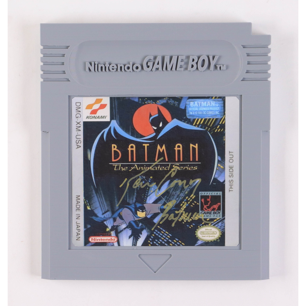 Kevin Conroy Signed "Batman: The Animated Series" Nintendo Gameboy ...