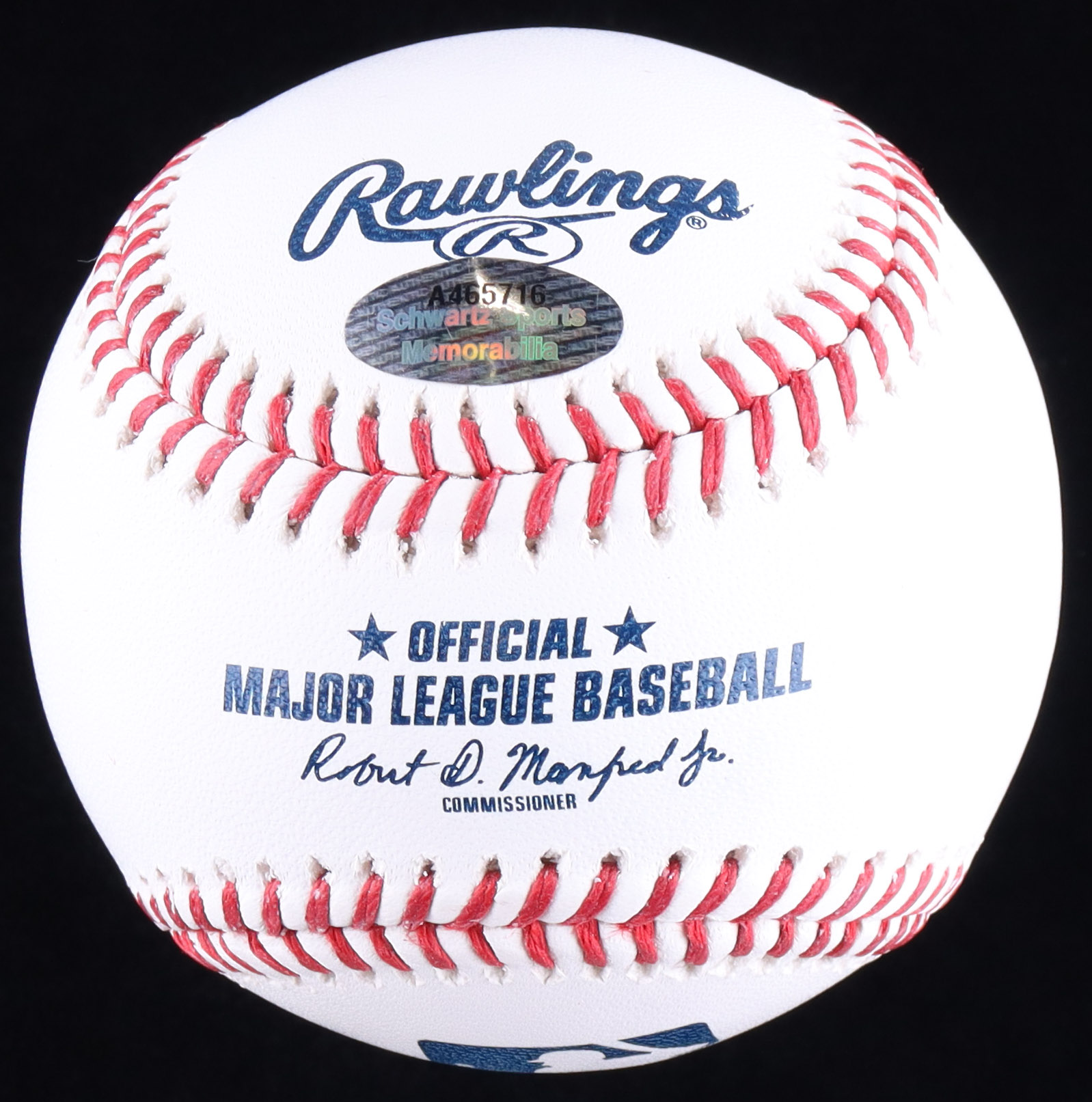 Walt Weiss Signed OML Baseball Inscribed "88 AL ROY" (Schwartz ...