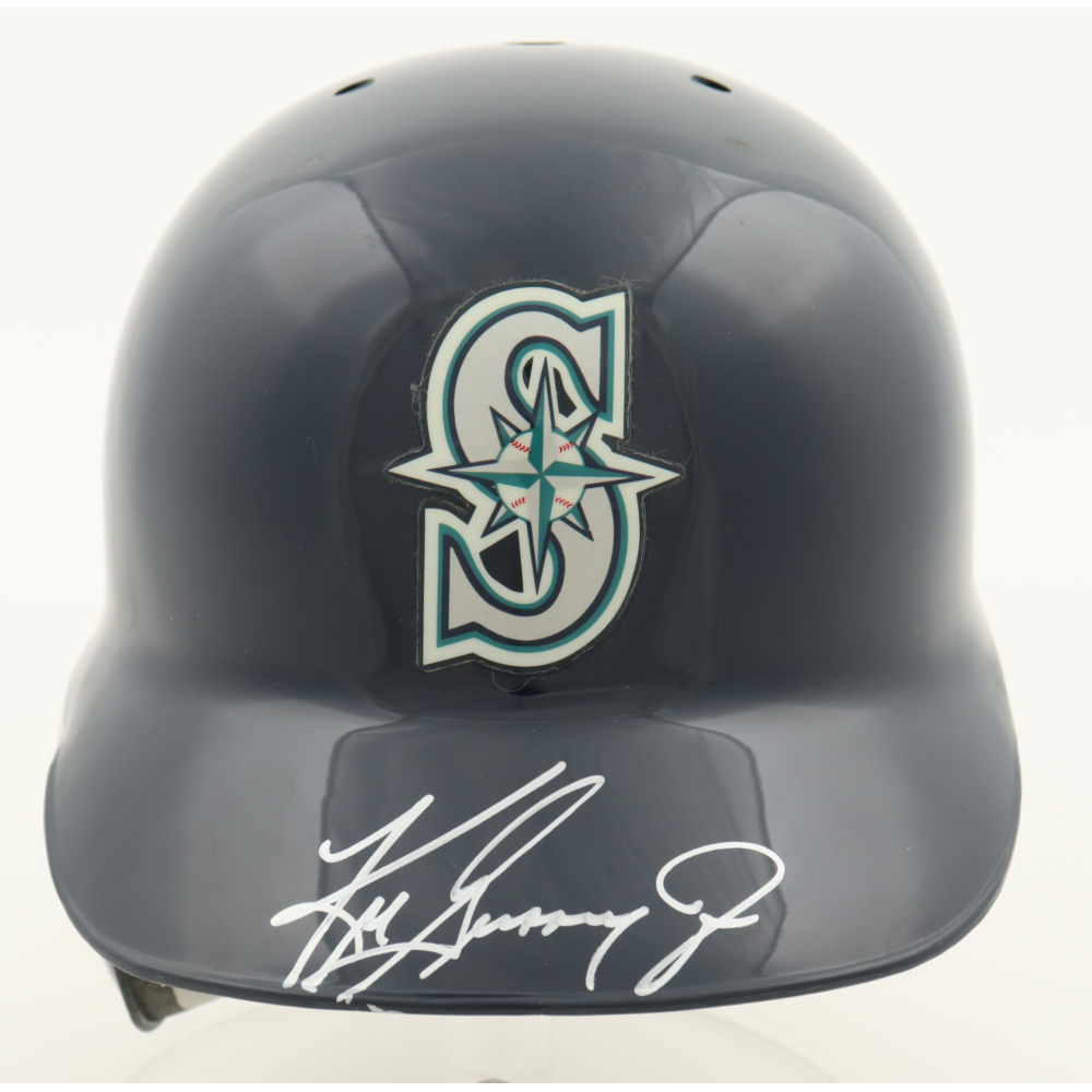 Ken Griffey Jr. Signed Mariners Full-Size Authentic Game Model Batting ...
