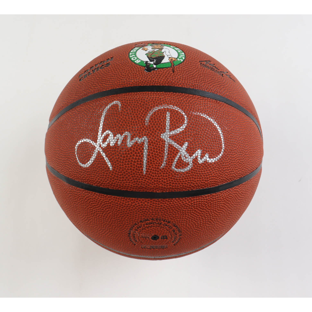 Larry Bird Signed Celtics NBA Logo Basketball (Beckett) | Pristine Auction