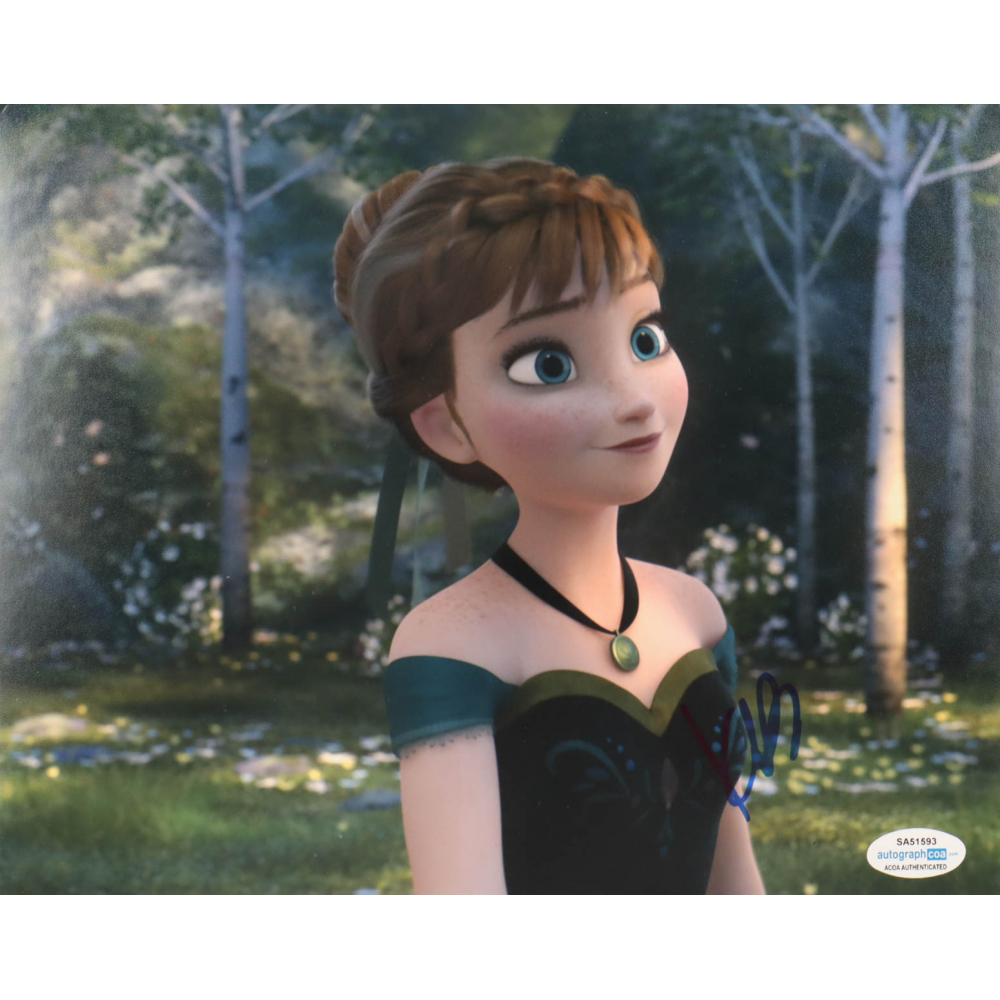 Kristen Bell Signed "Frozen II" 8x10 Photo (AutographCOA) | Pristine ...
