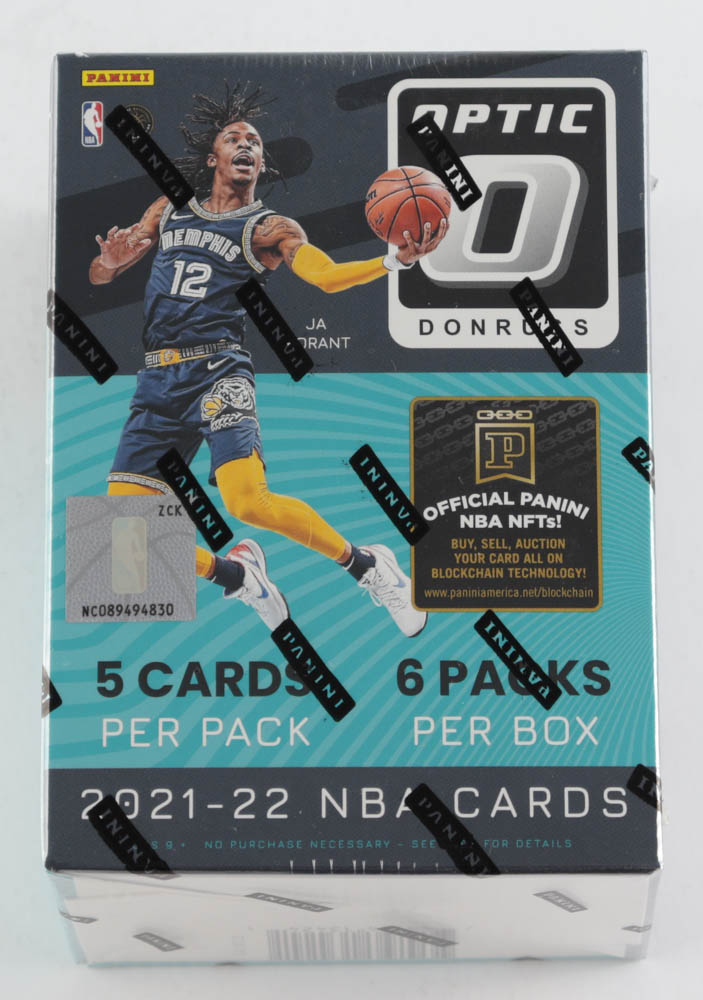 2021-22 Panini Donruss Optic Basketball Blaster Box with (6) Packs | Pristine Auction