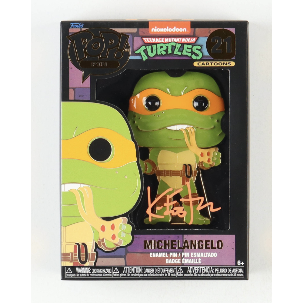 Kevin Eastman Signed Teenage Mutant Ninja Turtles 21 Michelangelo