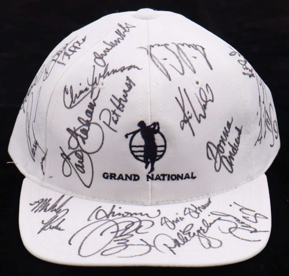 "LPGA Greats" Grand National Golf Cap Signed by (20) with Anika ...