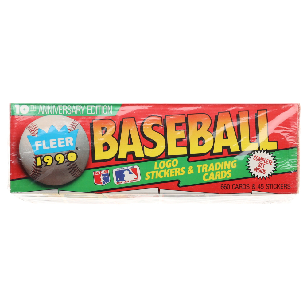1990 Fleer Baseball Complete Set of (660) Cards with Sammy Sosa #548 RC ...