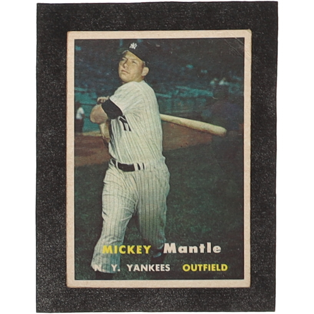 Mickey Mantle 1957 Topps #95 | Pristine Auction