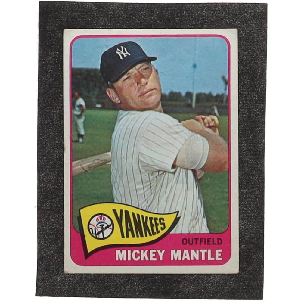 Mickey Mantle 1965 Topps #350 | Pristine Auction