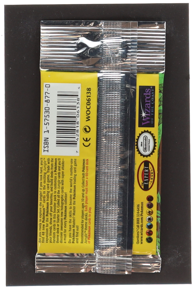 1999 Pokemon Jungle Long Stem Booster Pack with (11) Cards | Pristine ...