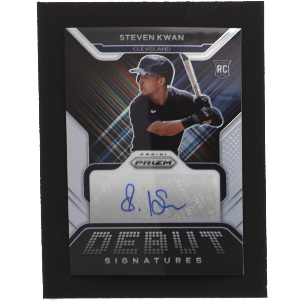 Steven Kwan 2022 Panini Prizm Debut Signatures #20 RC | Pristine Auction