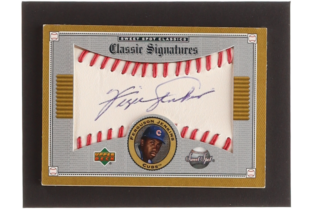 Fergie Jenkins 2002 Sweet Spot Classics Signatures #SFJ | Pristine Auction