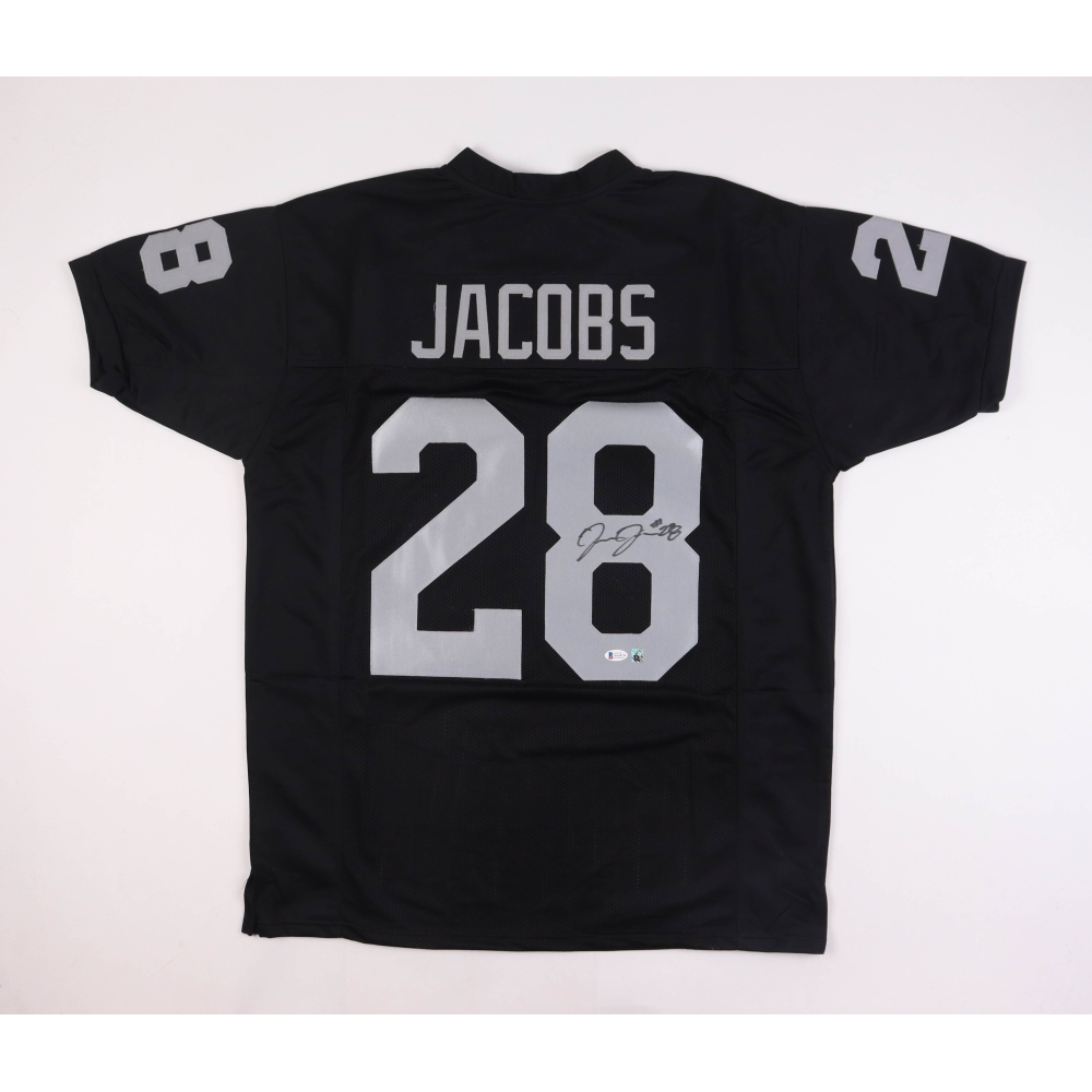 Josh Jacobs Signed Jersey (Beckett & Jacobs) | Pristine Auction