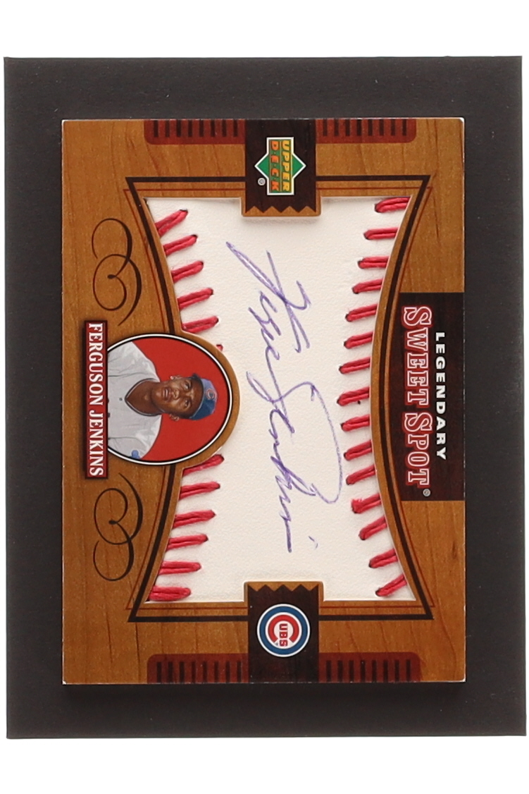 Ferguson Jenkins 2002 Sweet Spot Legendary Signatures #FJ | Pristine ...
