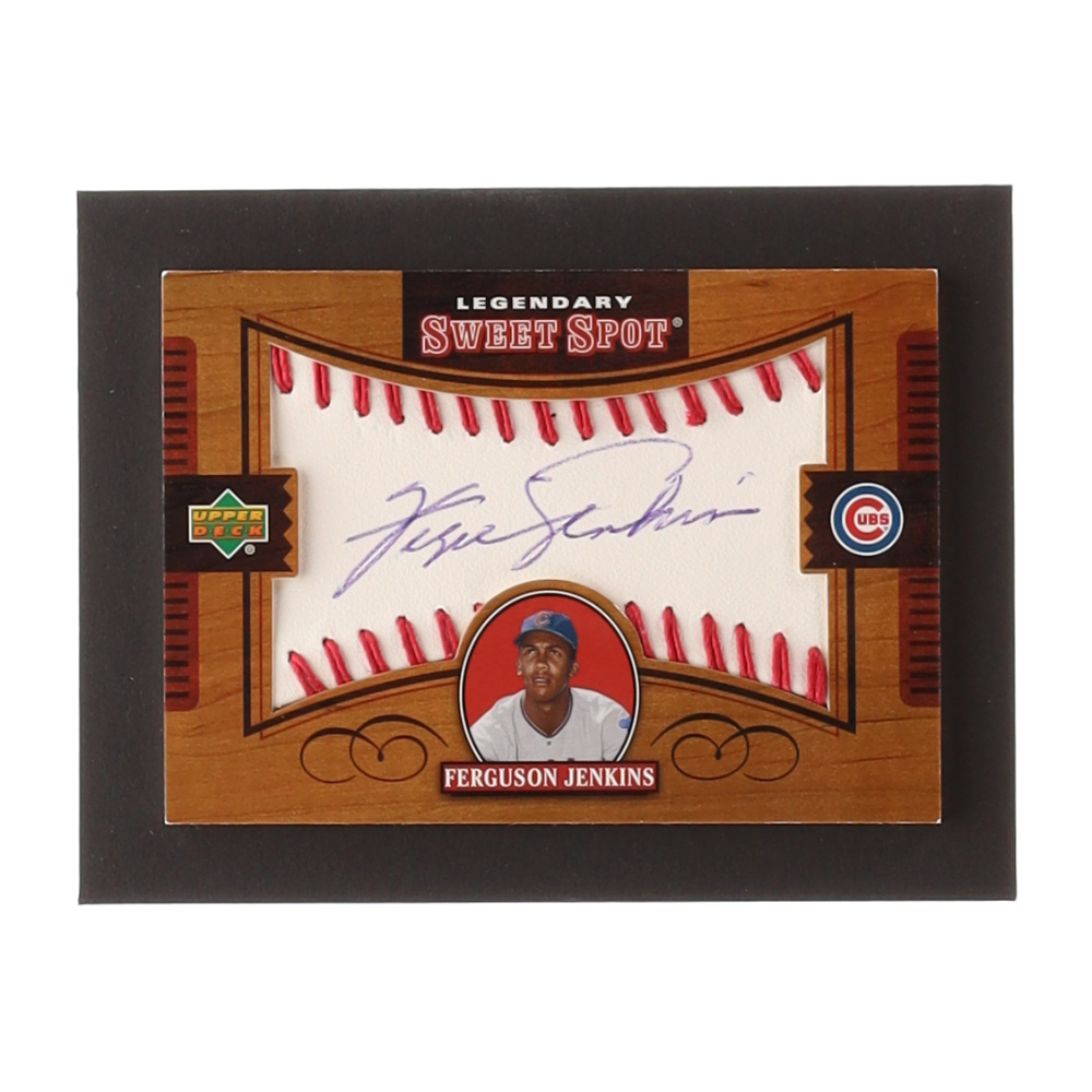 Ferguson Jenkins 2002 Sweet Spot Legendary Signatures #FJ | Pristine ...