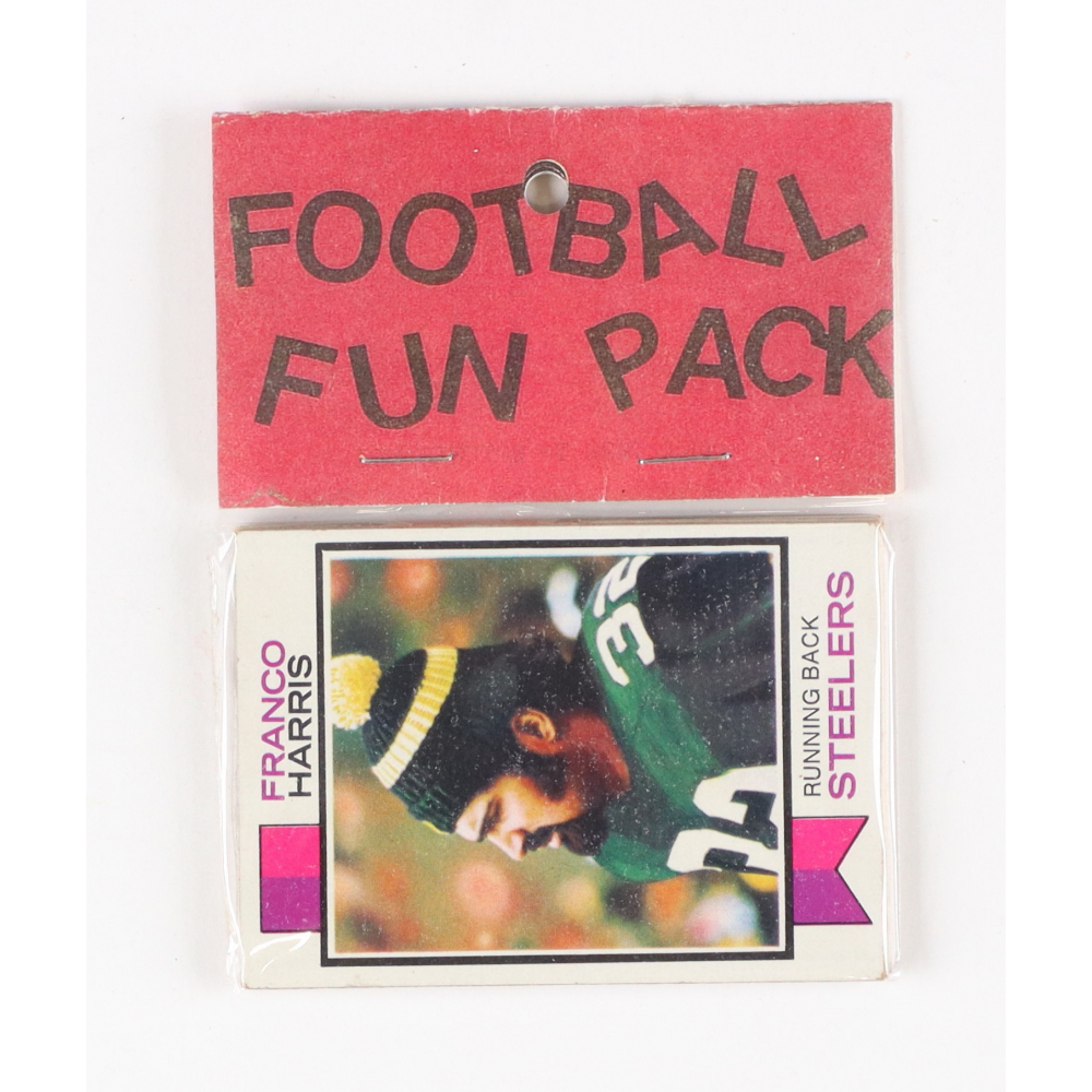 1973 Topps Football Card Fun Pack with (10) Cards | Pristine Auction