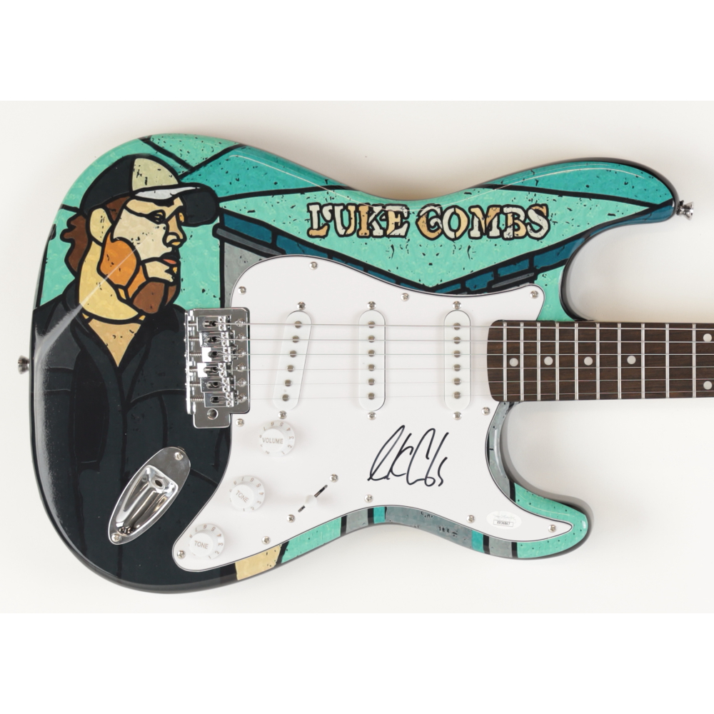 Luke Combs Signed Electric Guitar (JSA) | Pristine Auction