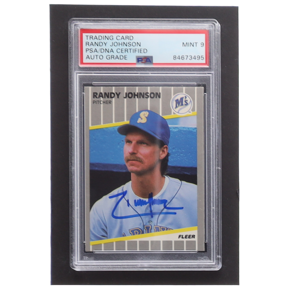 Randy Johnson Signed 1989 Fleer Update #59 RC (PSA) | Pristine Auction