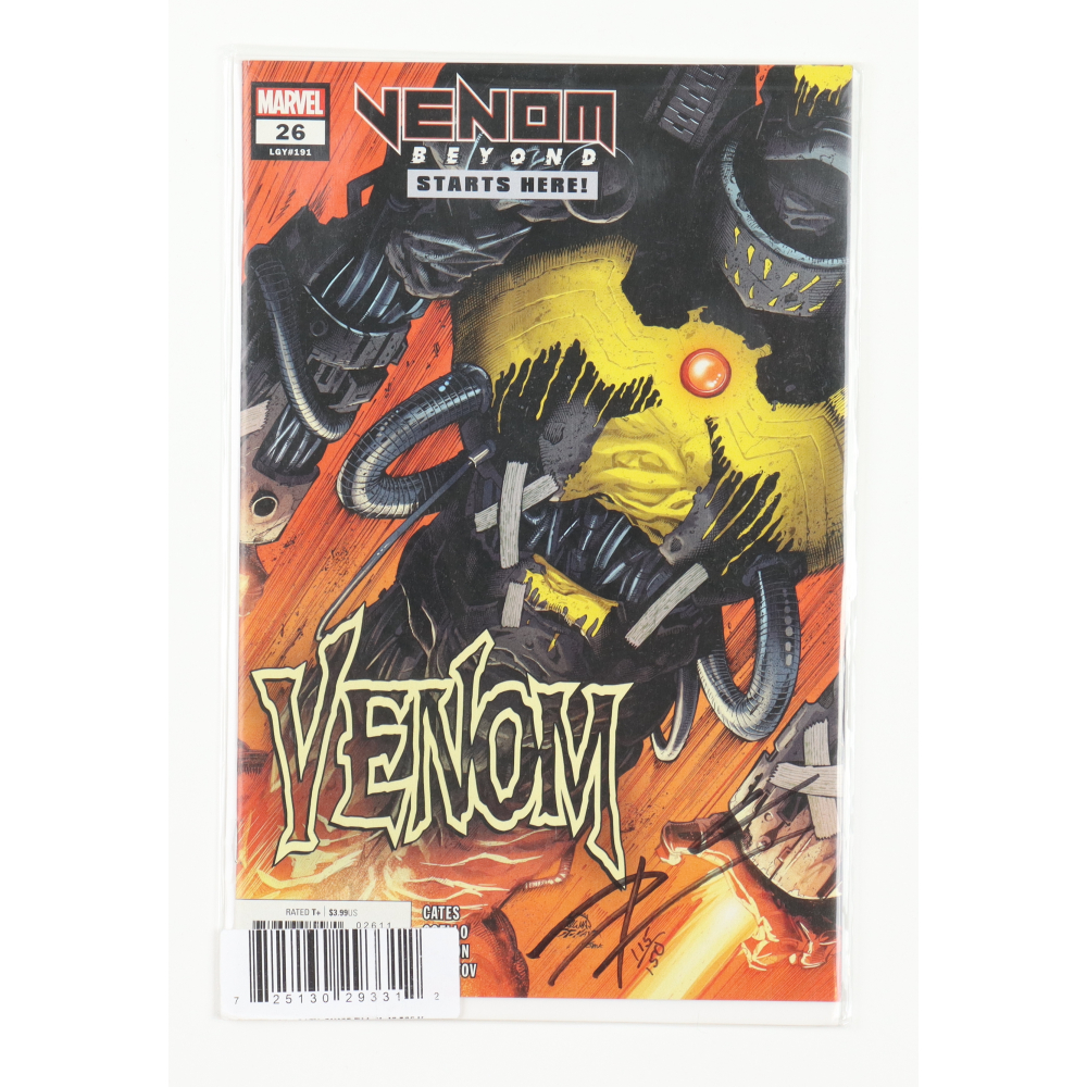Donny Cates Signed LE Venom Issue #26 Comic Book #115/150 (Dynamic ...