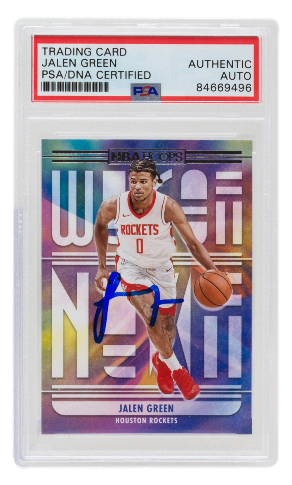 Jalen Green Signed 2021-22 Hoops We Got Next #2 RC (PSA) | Pristine Auction