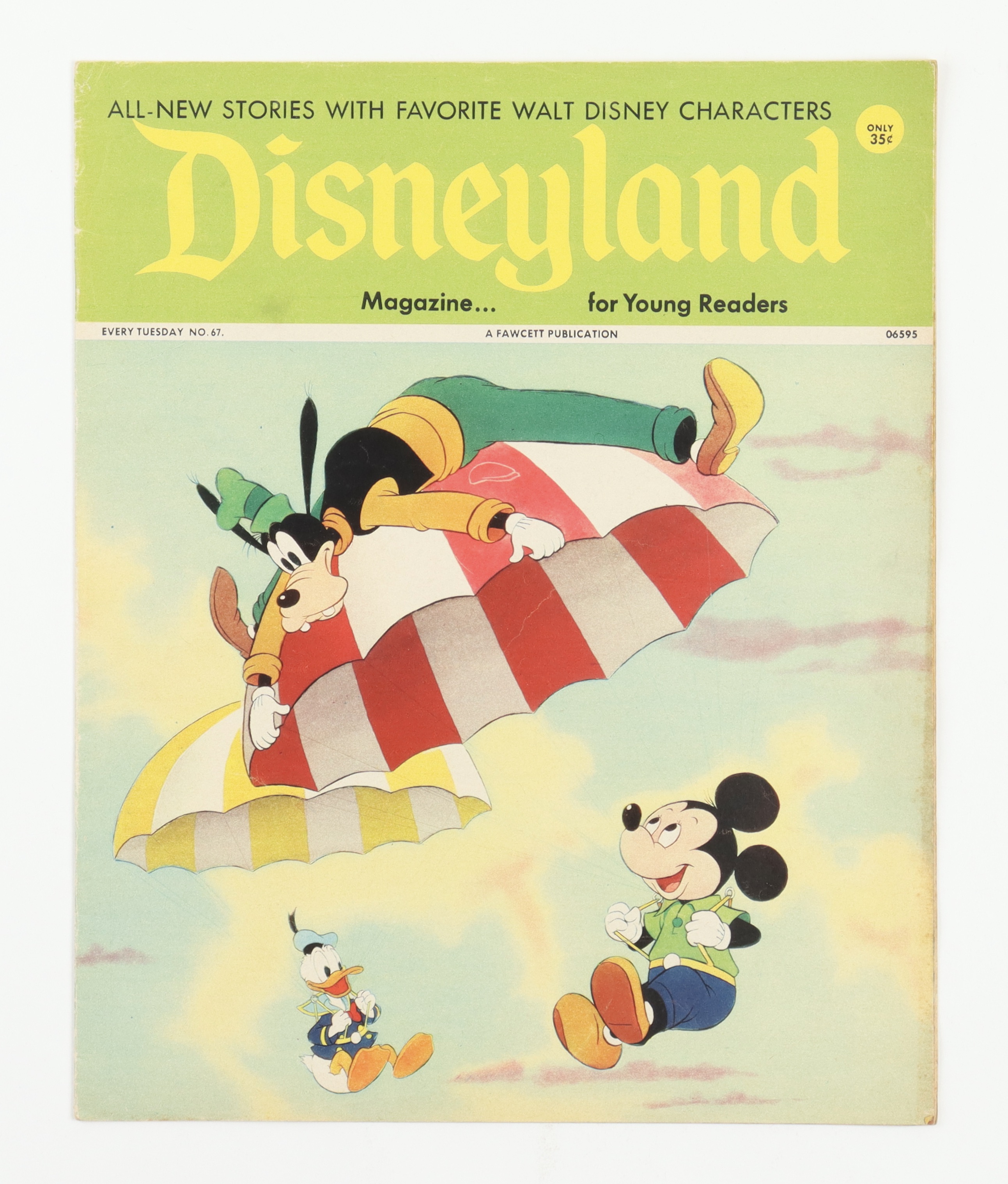 Disneyland 1972 Original Issue #67 Magazine | Pristine Auction