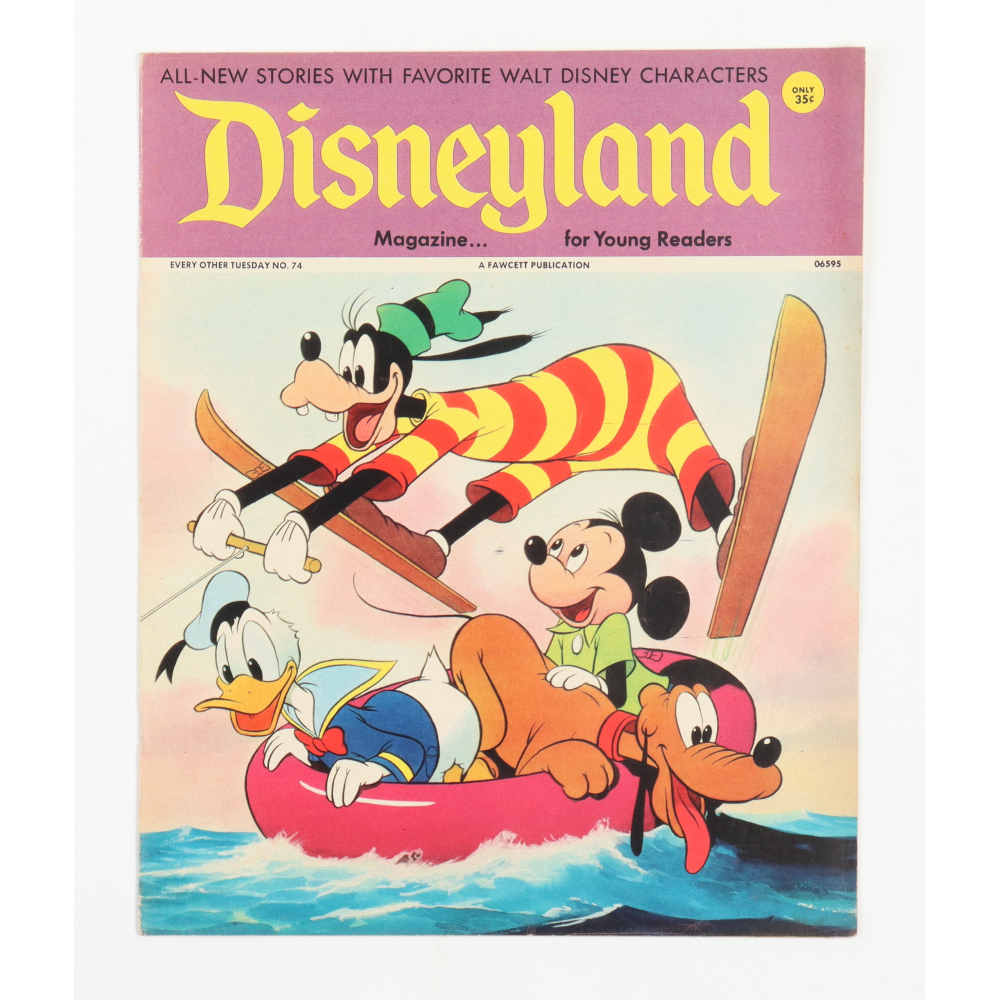 Disneyland 1972 Original Issue #74 Magazine | Pristine Auction