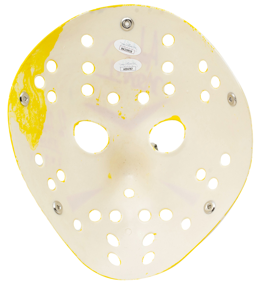 Ari Lehman & Kane Hodder Signed "Friday The 13th" Hockey Mask Inscribed ...
