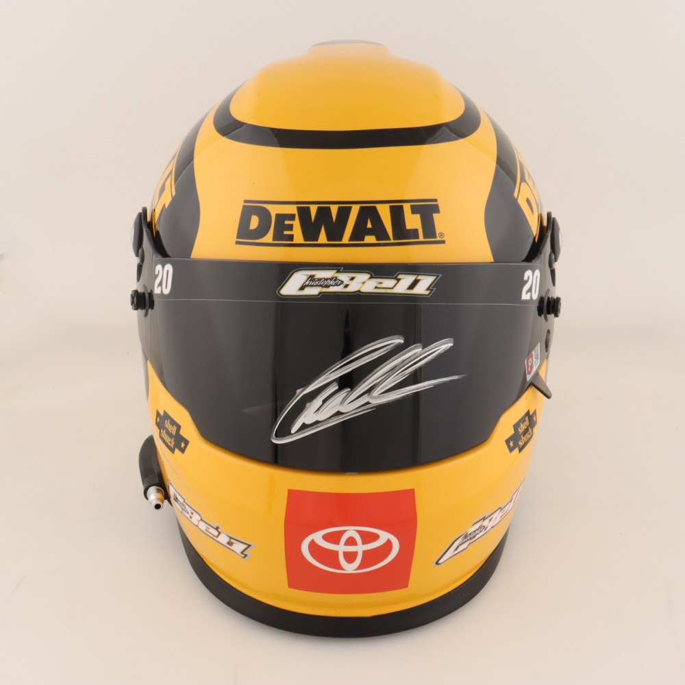Christopher Bell Signed NASCAR 2021 DeWalt Full-Size Helmet (PA ...