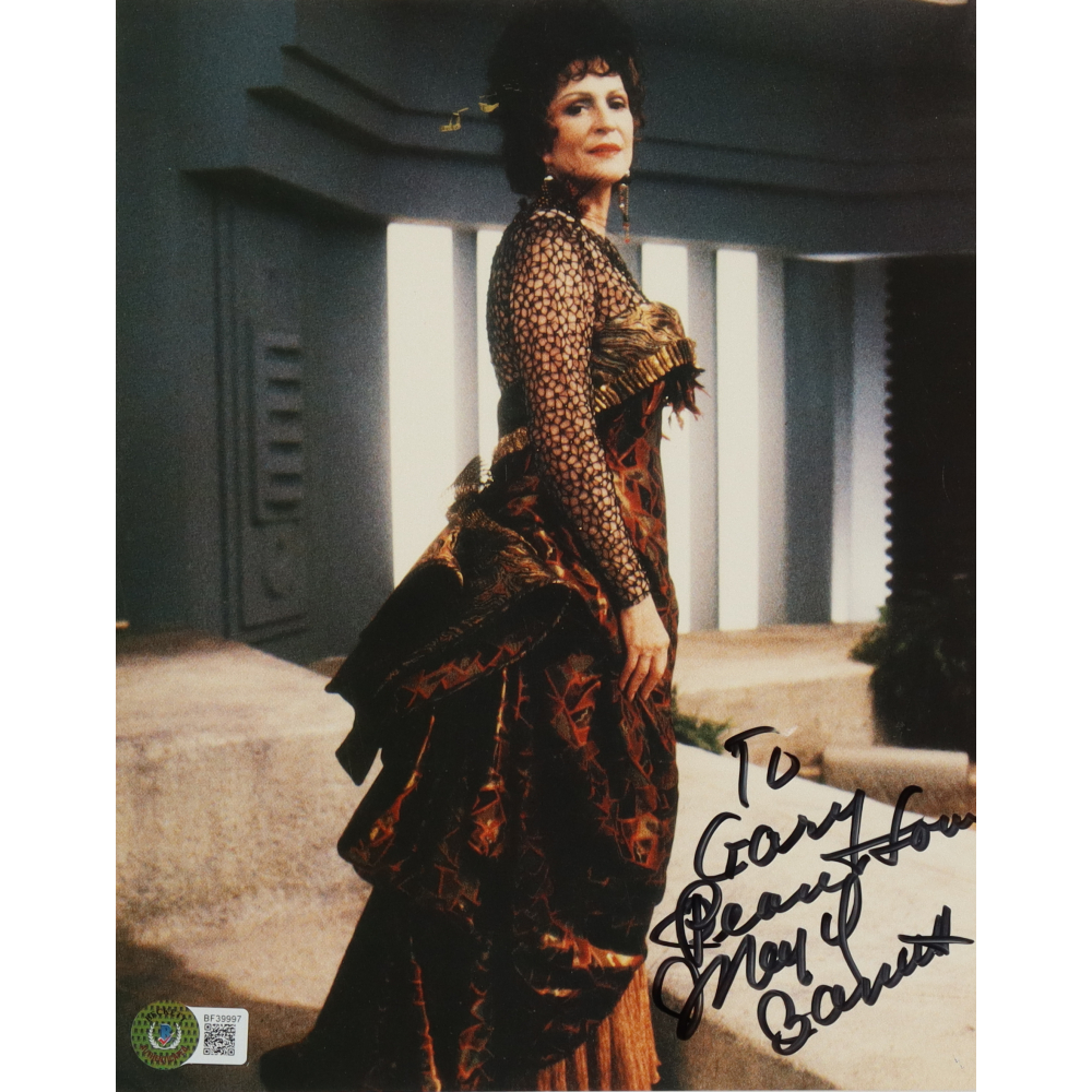 Majel Barrett-Roddenberry Signed "Star Trek: The Next Generation" 8x10 ...