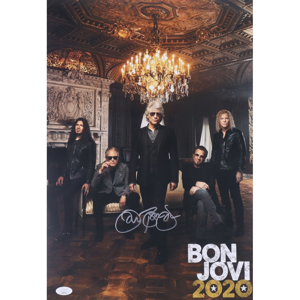 Jon Bon Jovi Signed Bon Jovi "2020" 11x17 Photo (JSA) | Pristine Auction
