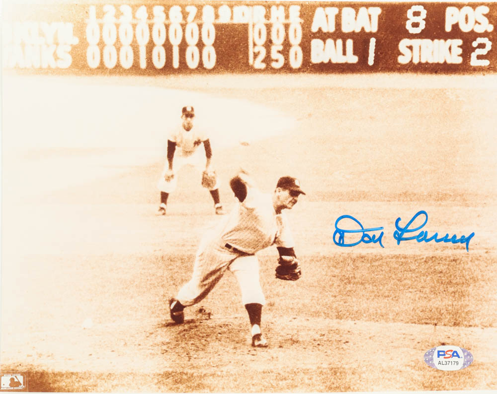 Don Larsen Signed Yankees 8x10 Photo (PSA) | Pristine Auction