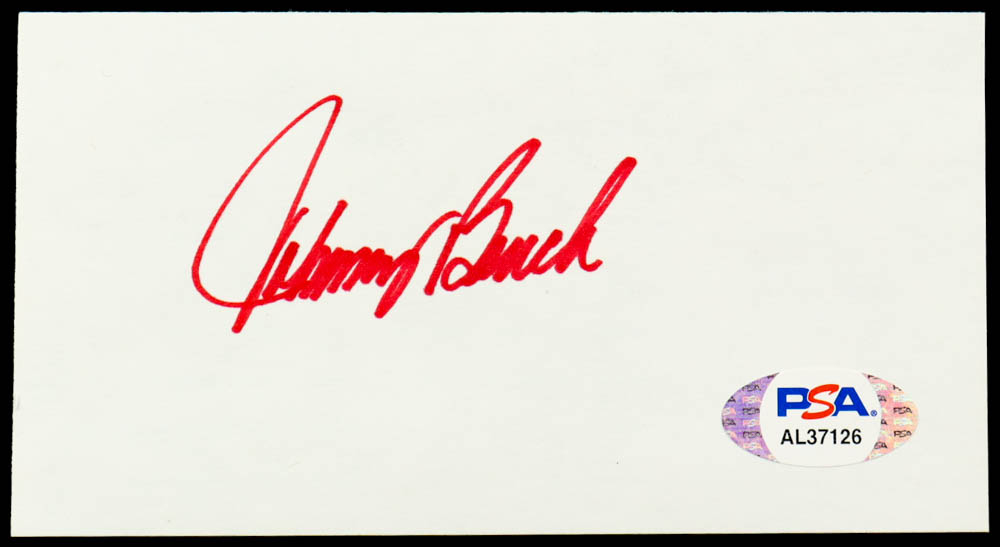 Johnny Bench Signed 3x4 Cut (PSA) | Pristine Auction