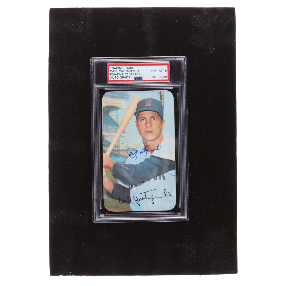 Carl Yastrzemski Signed 1970 Topps Super #29 (PSA) | Pristine Auction