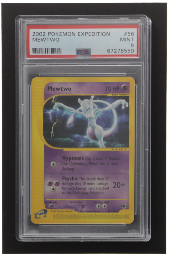 Mewtwo 2002 Pokemon Expedition #56 (PSA 9) | Pristine Auction
