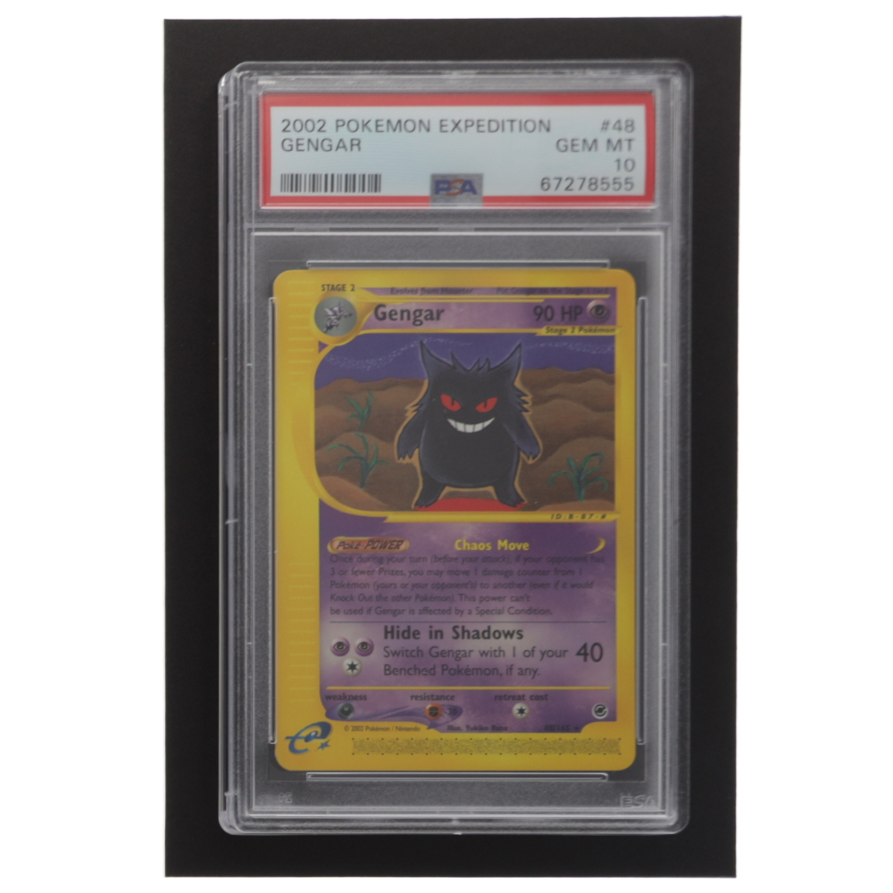 Gengar 2002 Pokemon Expedition #48 (PSA 10) | Pristine Auction