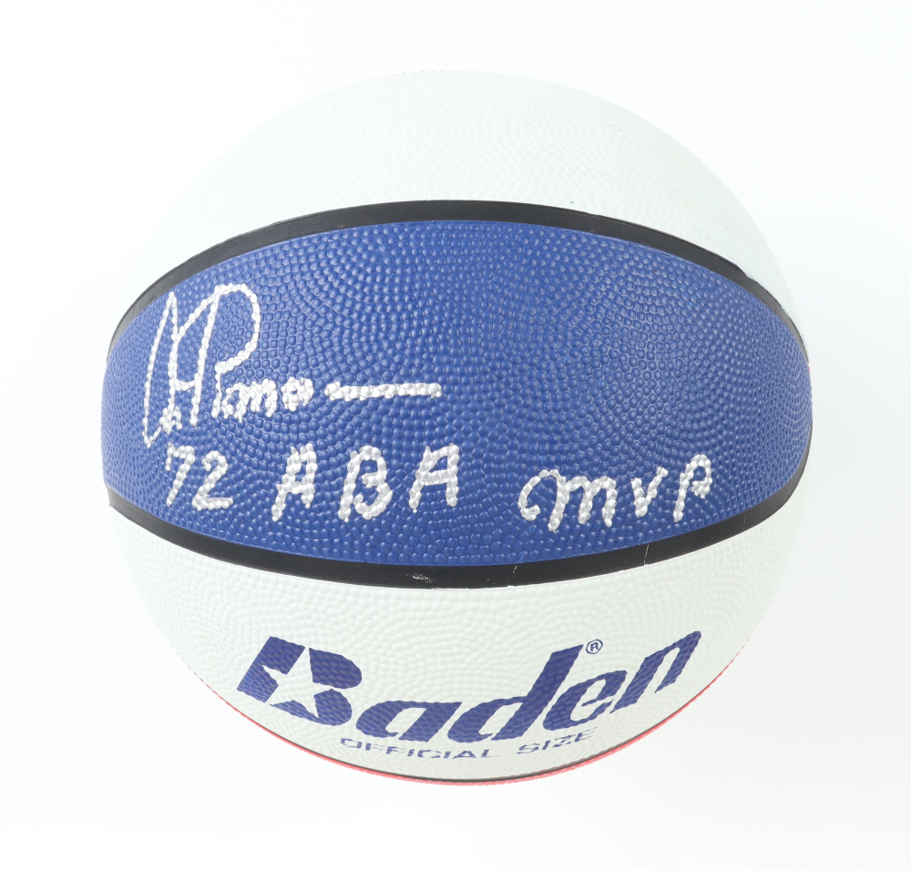 Artis Gilmore Signed Basketball Inscribed "72 ABA MVP" (Schwartz ...