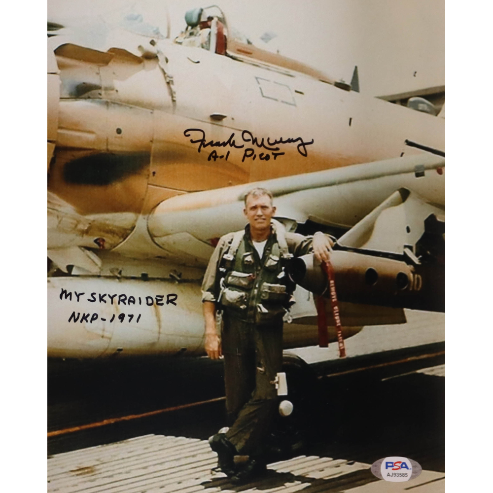 Frank Murray Signed A-12 Blackbird 8x10 Photo Inscribed "A-1 Pilot ...