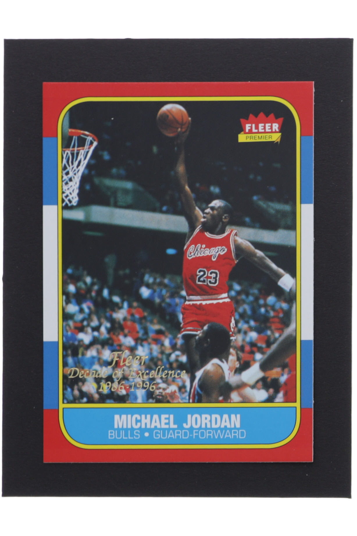 Michael Jordan 1996-97 Fleer Decade of Excellence #4 | Pristine Auction