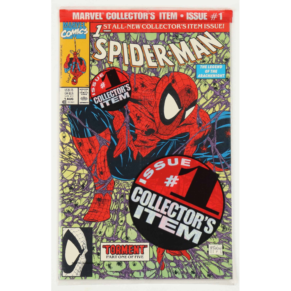 Spider-Man Issue #1 Green Edition Marvel Comic Books (Bagged ...