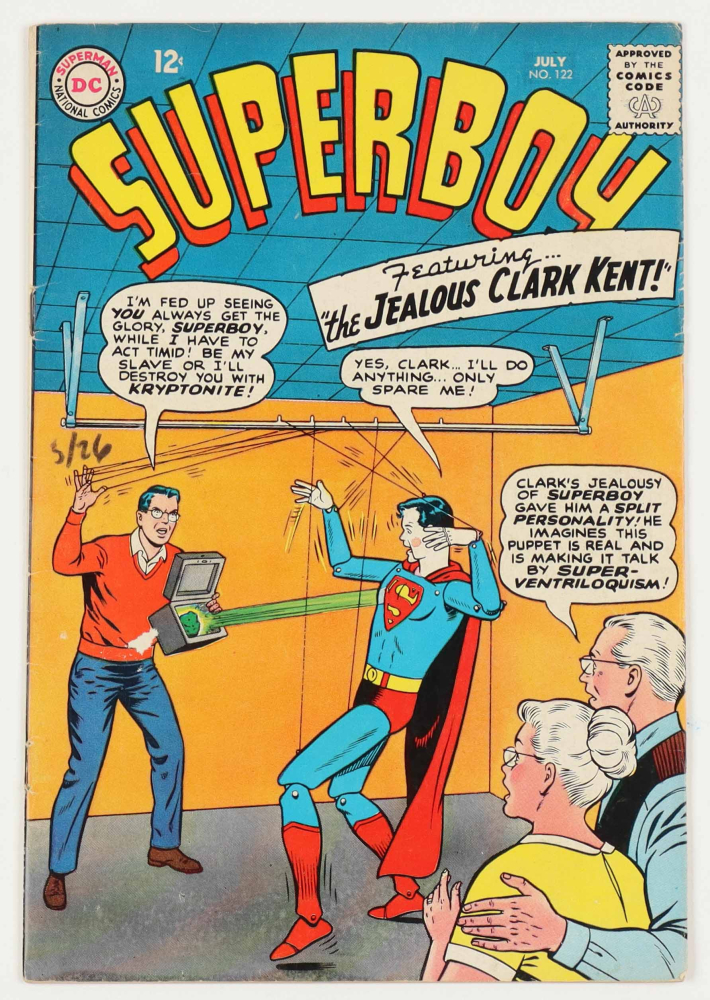 Superboy Issue #122 DC Comic Book (1965) | Pristine Auction