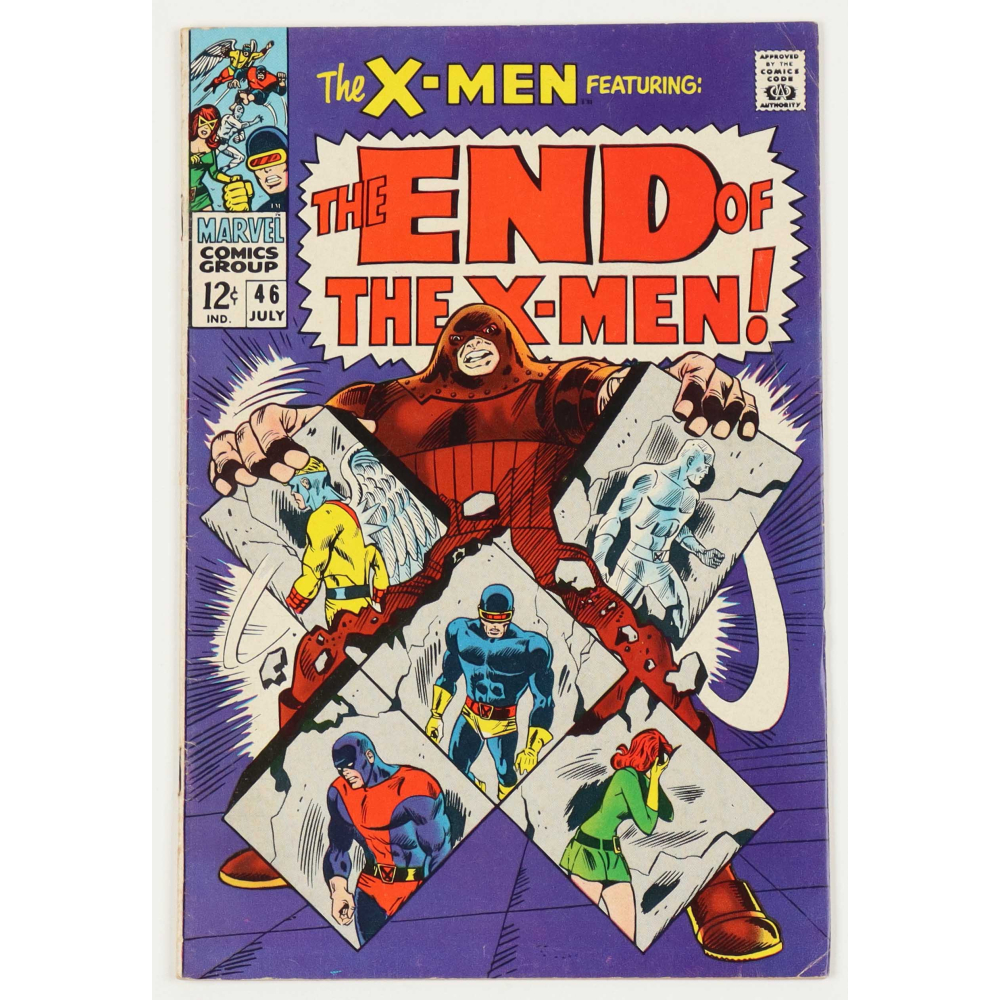X-Men Issue #46 Marvel Comic Book (1968) | Pristine Auction
