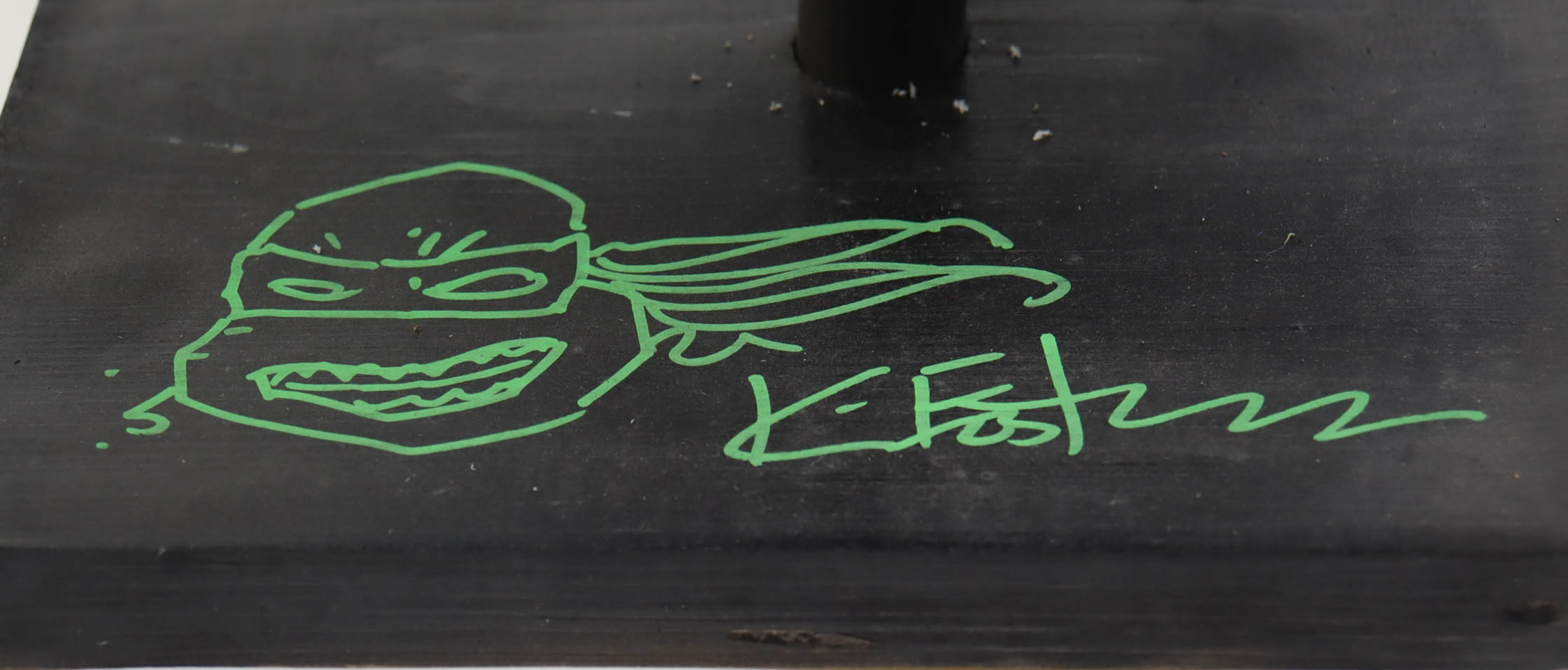 Kevin Eastman Signed Evil Slash Turtle - TMNT Life Size Custom Hand ...