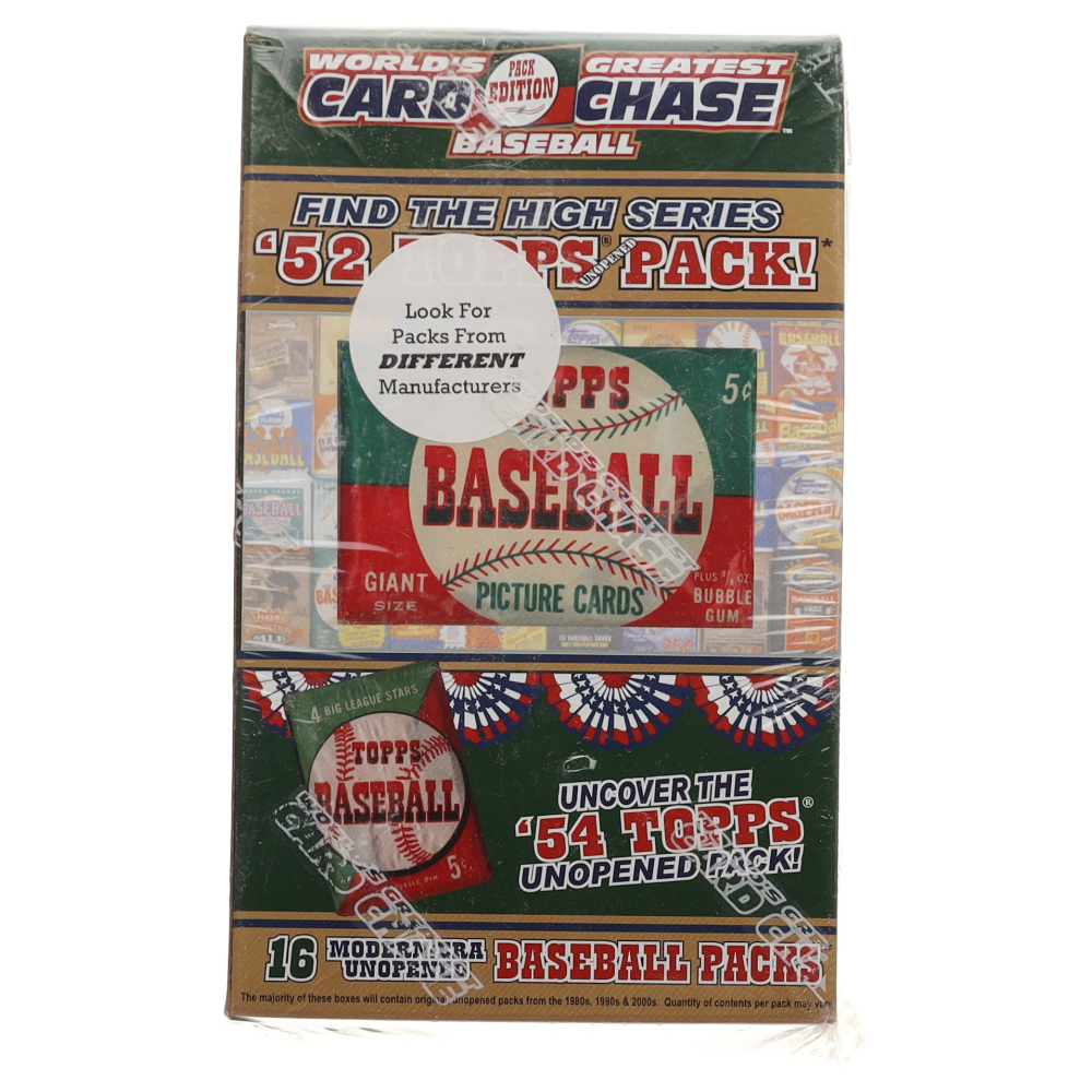 Hidden Treasures Baseball Box with (20) Packs | Pristine Auction