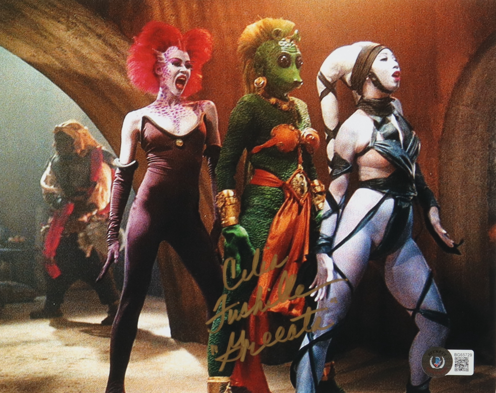 Celia Fushille-Burke Signed "Star Wars: Episode VI- Return of the Jedi" 8x10 Photo Inscribed ...