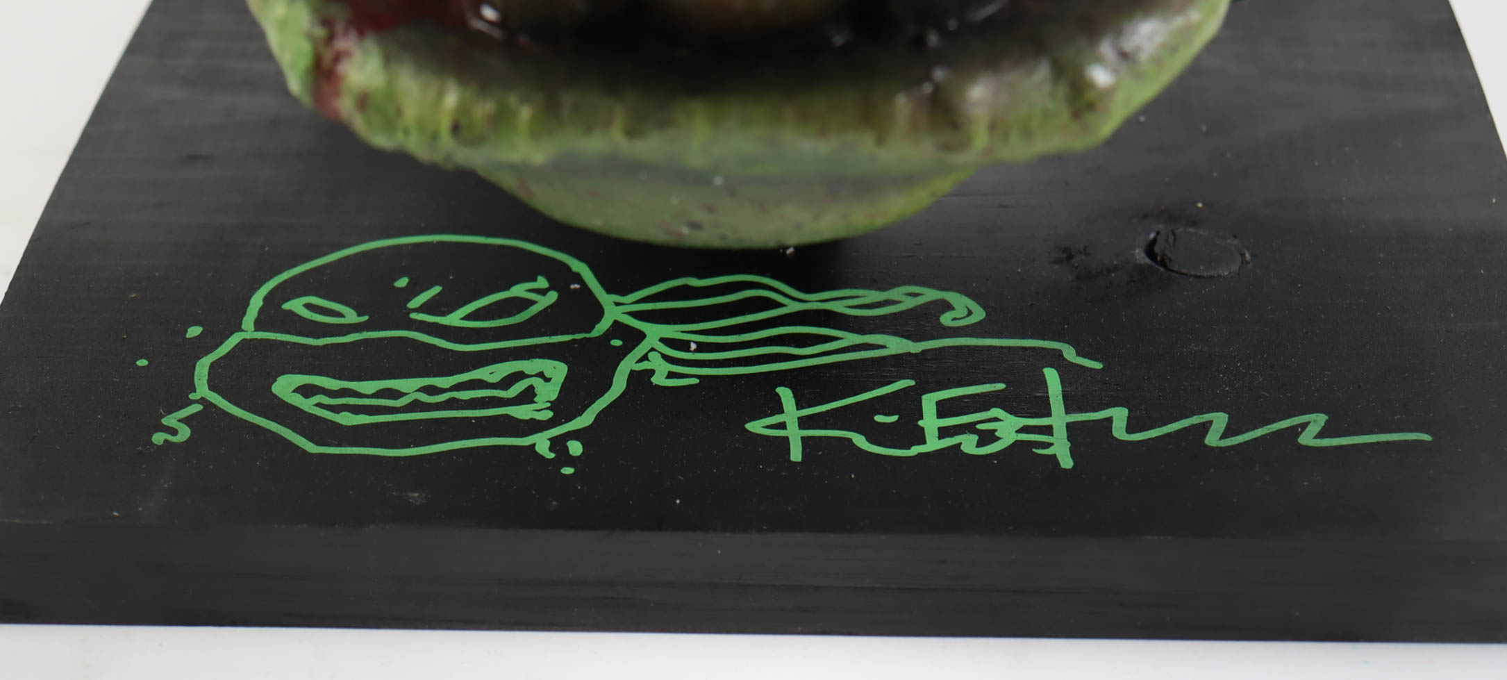 Kevin Eastman Signed Leonardo - TMNT Life Size Custom Hand-Painted ...
