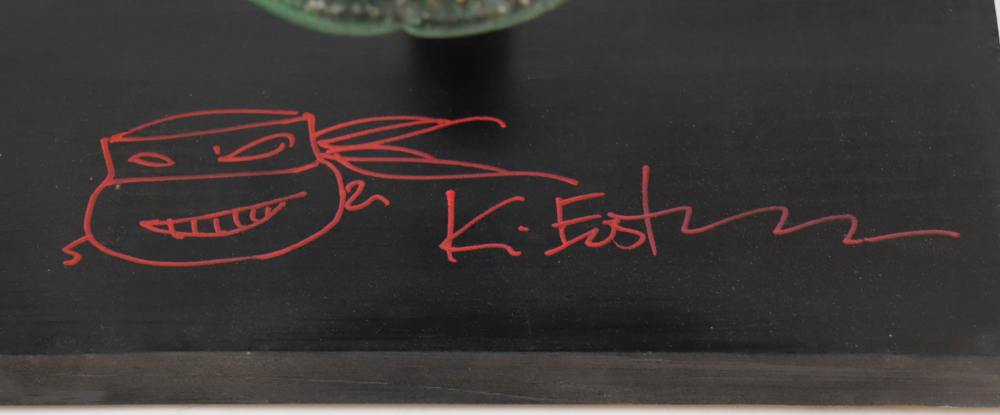 Kevin Eastman Signed Raphael - TMNT Life Size Custom Hand-Painted ...