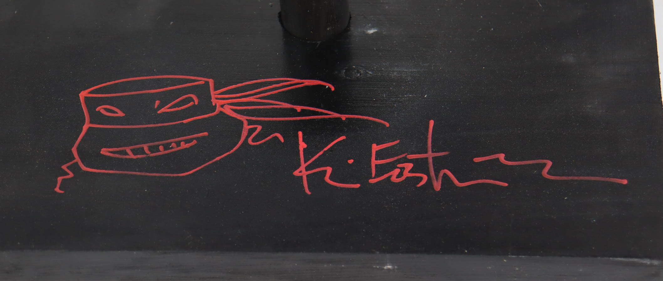 Kevin Eastman Signed Raphael - TMNT Life Size Custom Hand-Painted ...